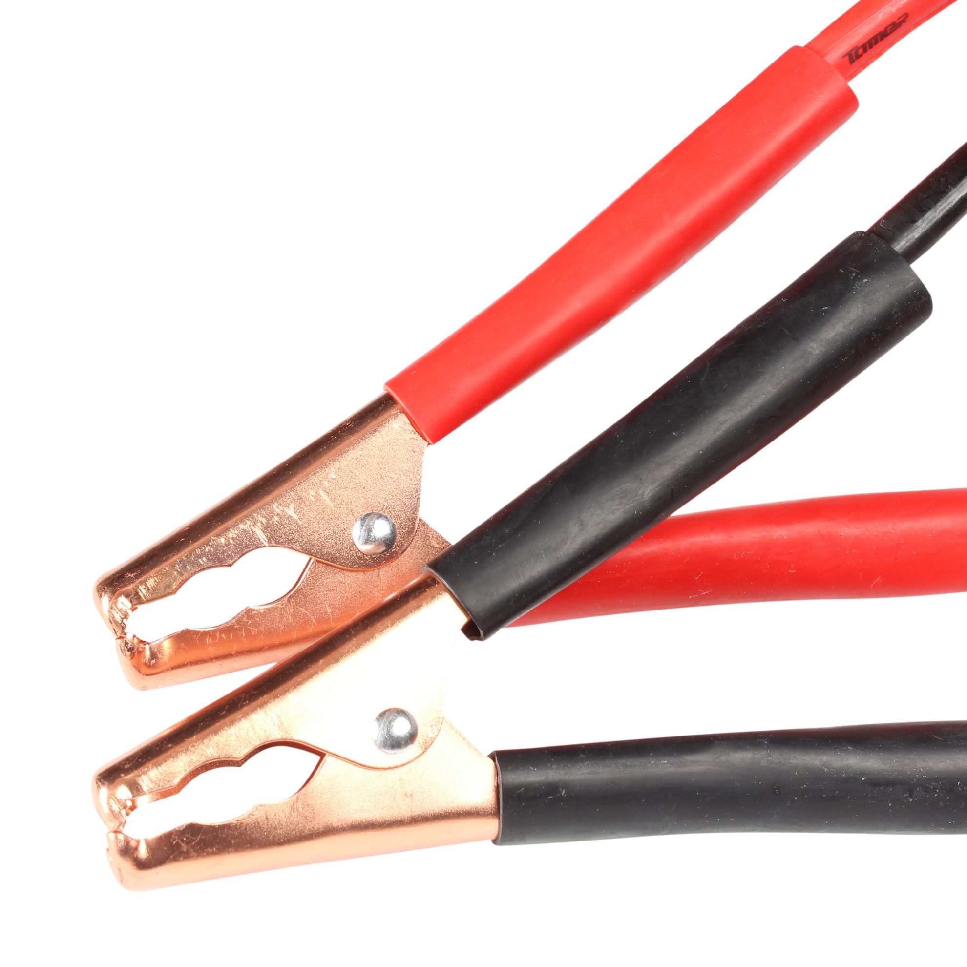 Cables pasa corriente, 2.4 mts, 250 amp, Calibre 8 C-240-8T - Mikels Tools