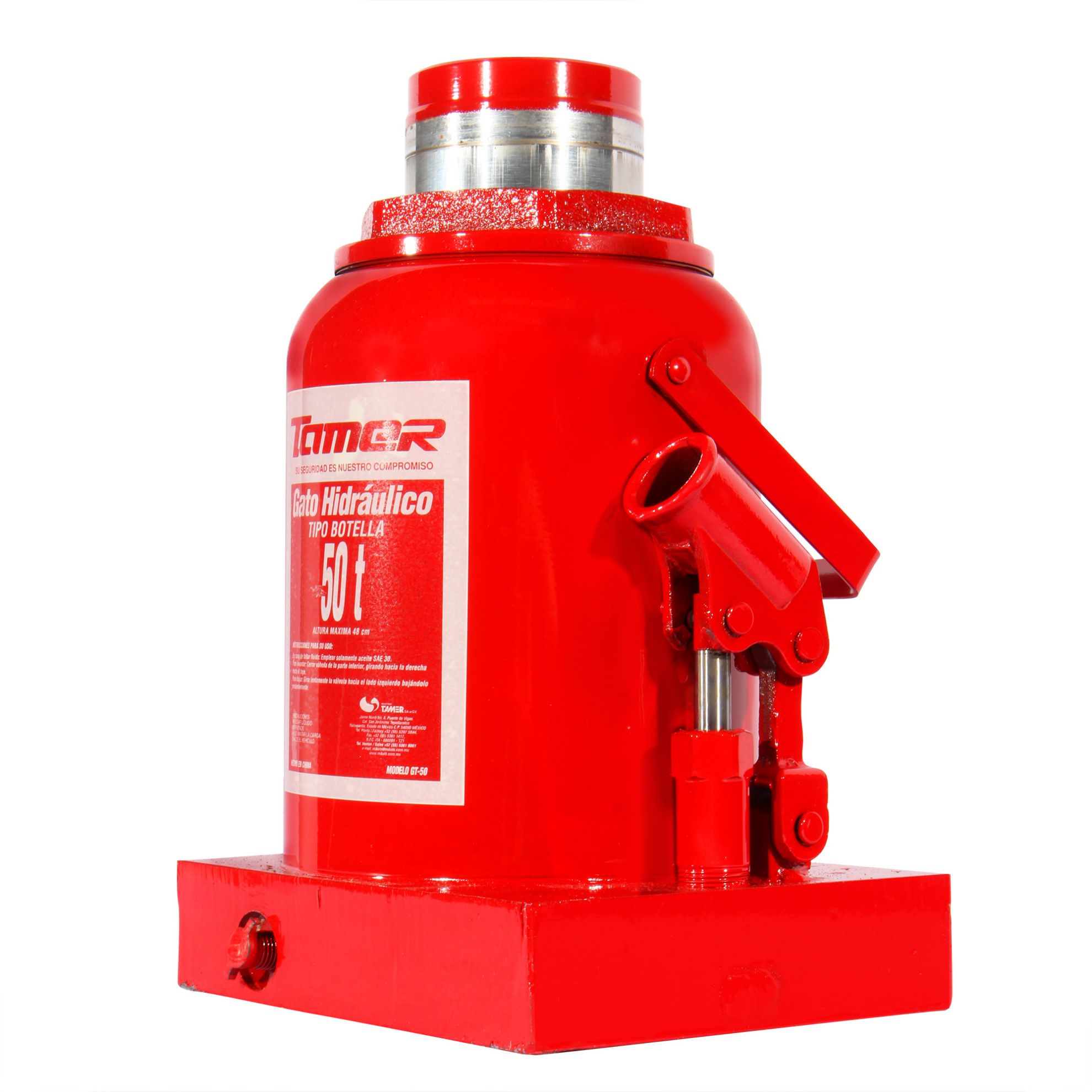 Gato hidráulico de botella (50 ton) GT-50 - Mikels Tools