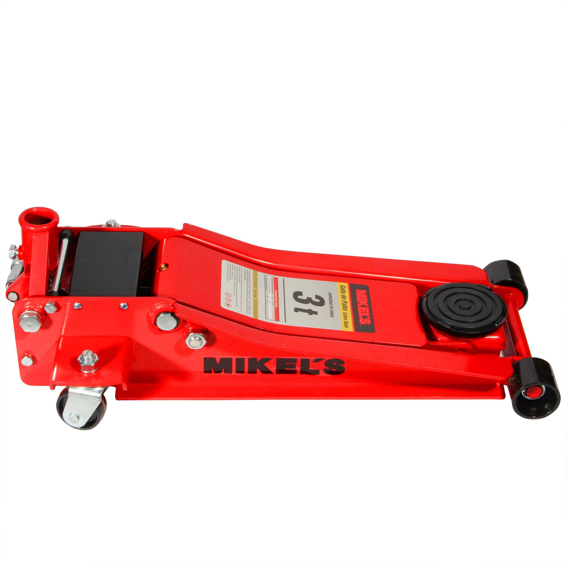 Gato hidráulico de patín Extra Bajo Servicio Pesado (3 ton) GPXL-3 ...