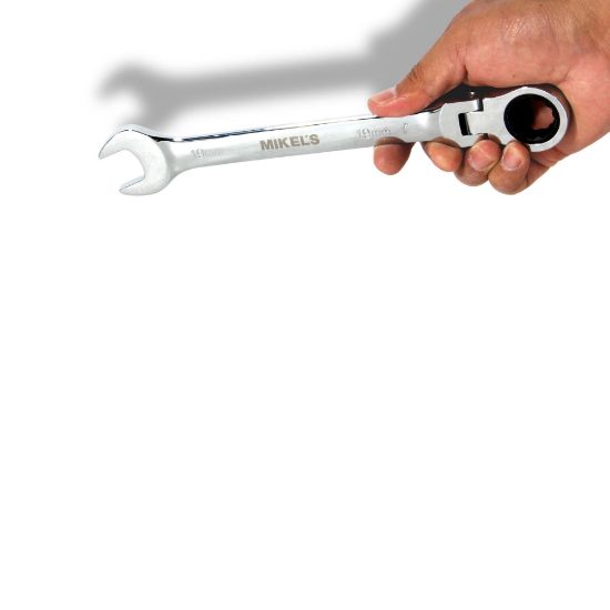 Llaves combinadas con matraca cabeza flexible (set 7 pzas) SLCMF-7 - Mikels Tools