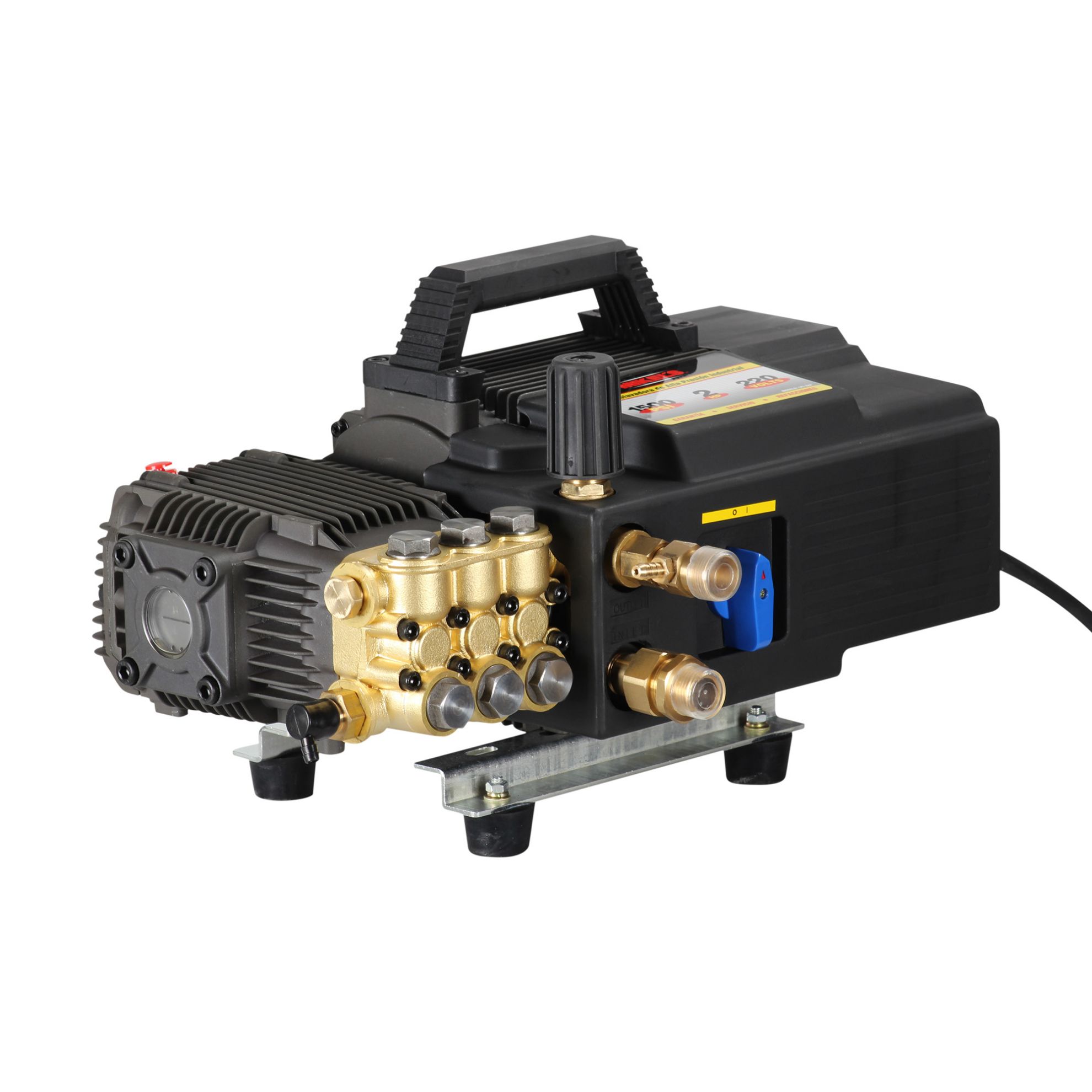 Hidrolavadora de alta presión eléctrica industrial (1,500 PSI / 2 HP) LPI-2HP - Mikels Tools