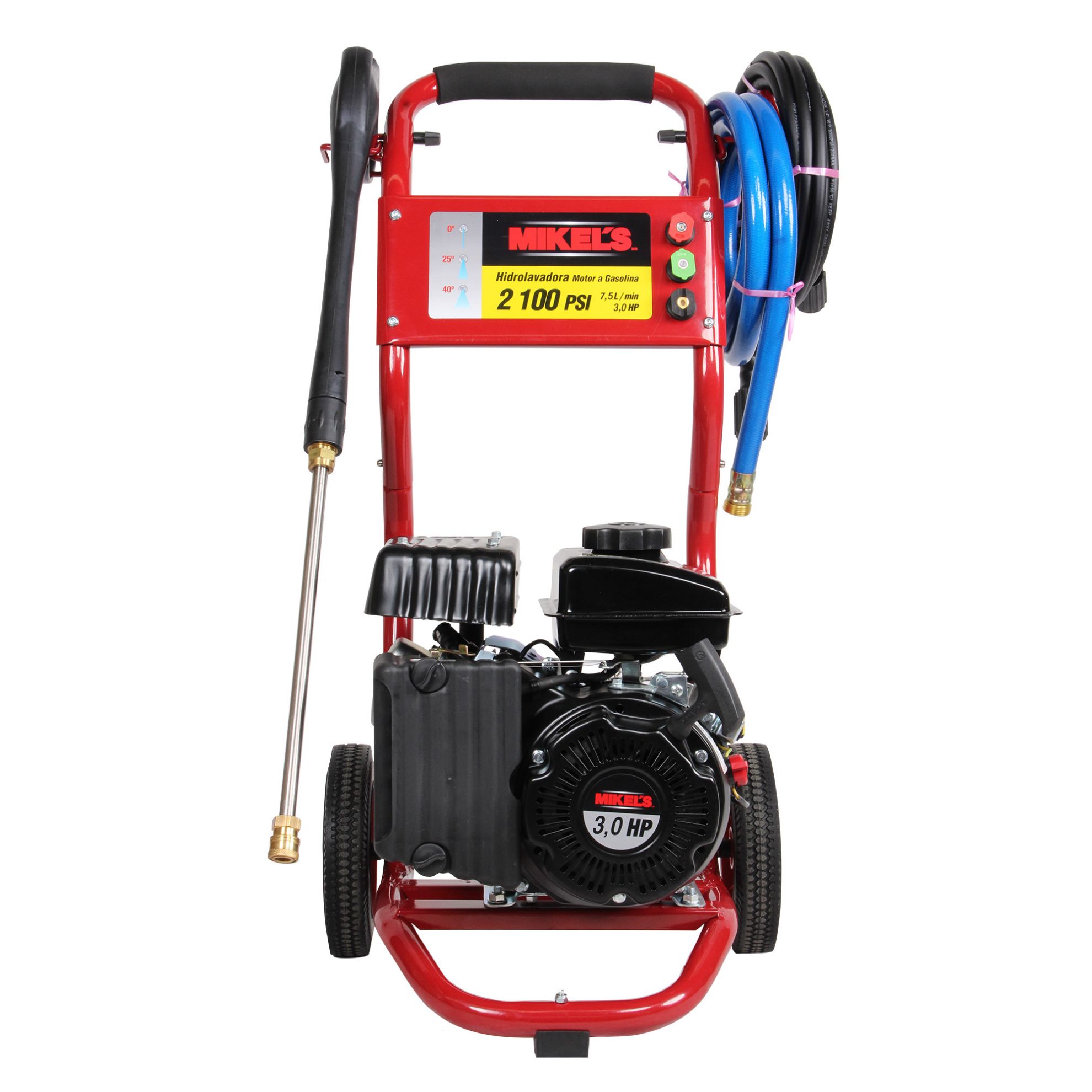 Hidrolavadora de alta presión a gasolina motor 4 tiempos (2,000 PSI / 3 HP) HAG-2100 - Mikels Tools