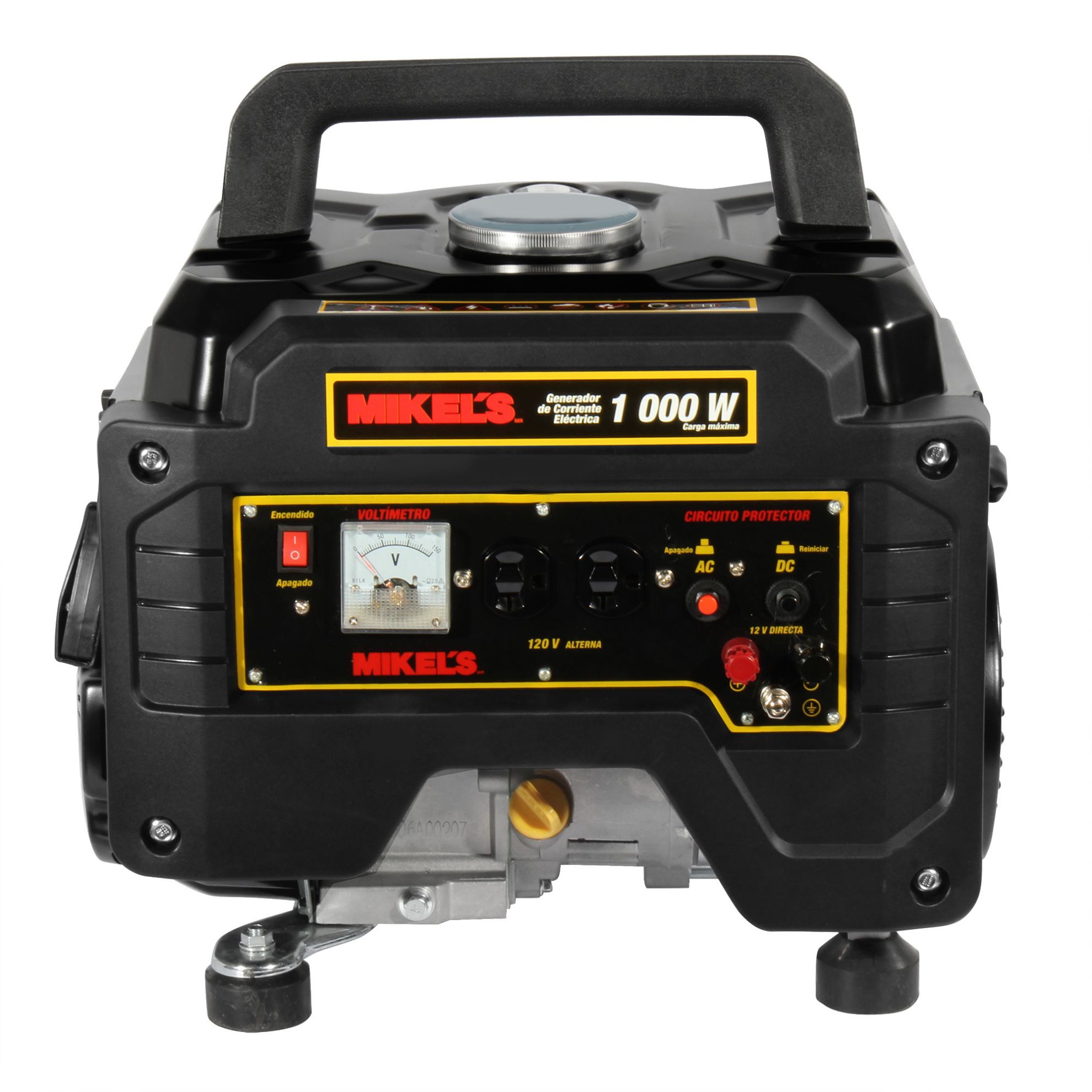 Generador de corriente eléctrica motor 4 tiempos (1,000 W / 2.9 HP) GCE ...