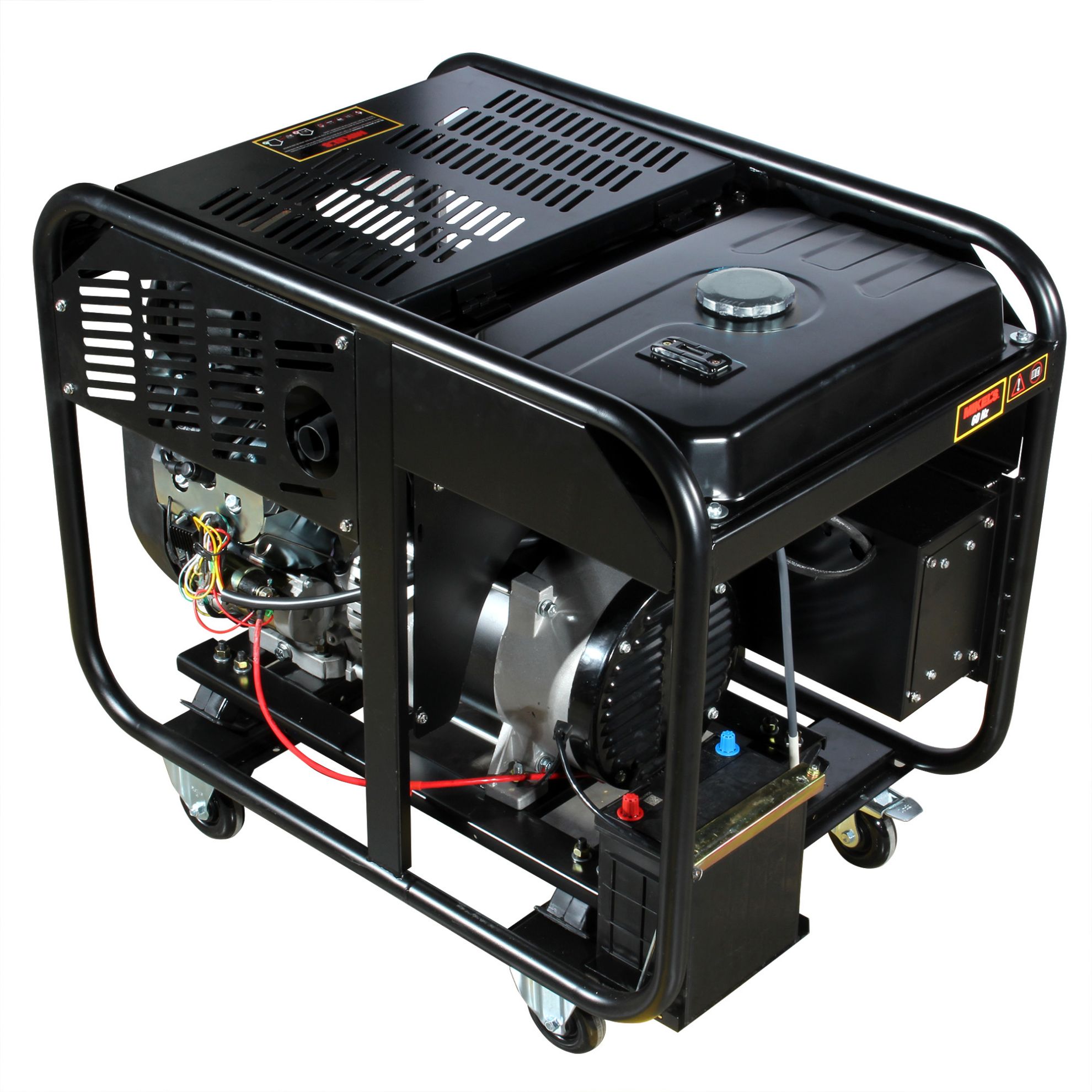 Generador de corriente eléctrica motor 4 tiempos (12,000 W / 22 HP) GCE ...