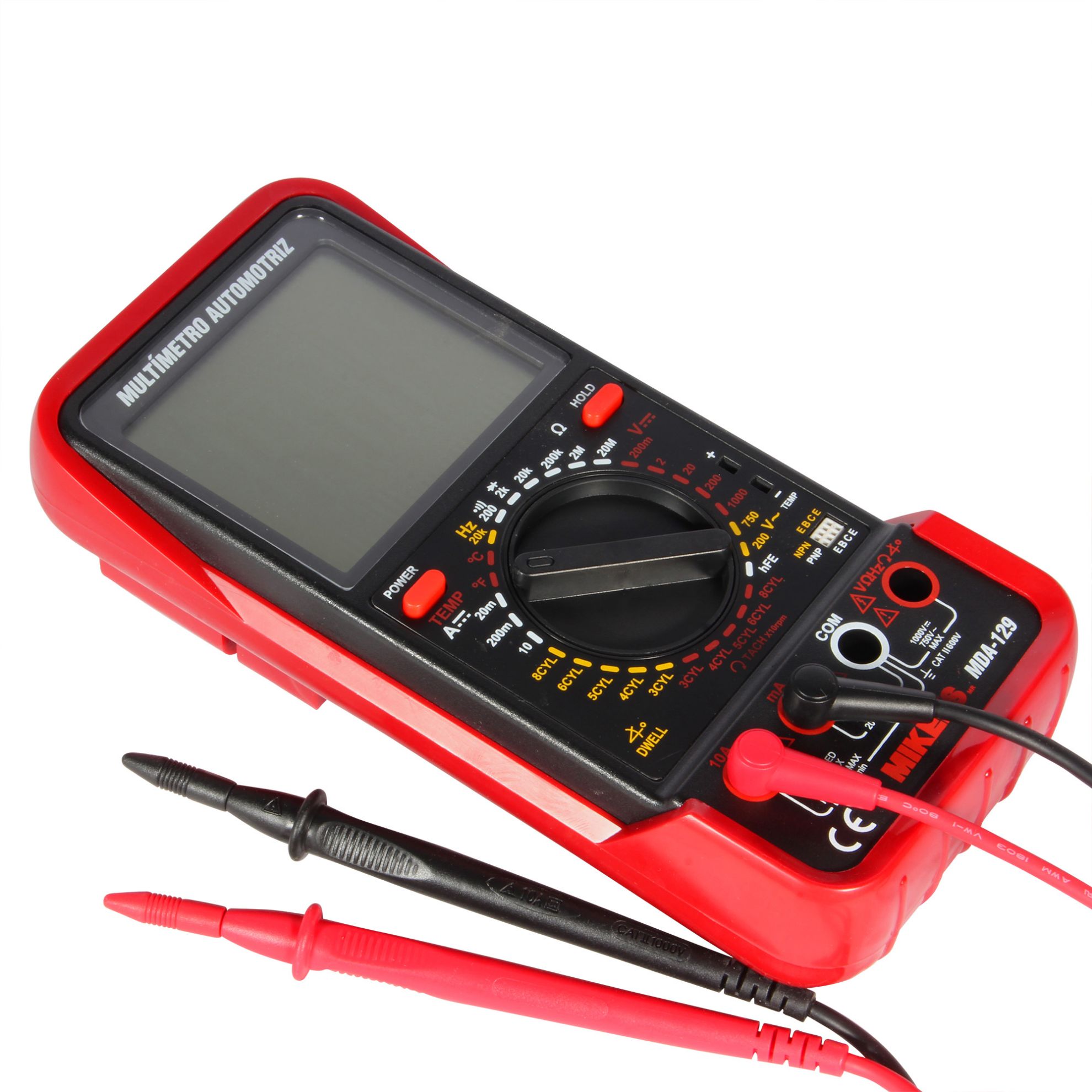 Multímetro digital automotriz MDA-129 - Mikels Tools