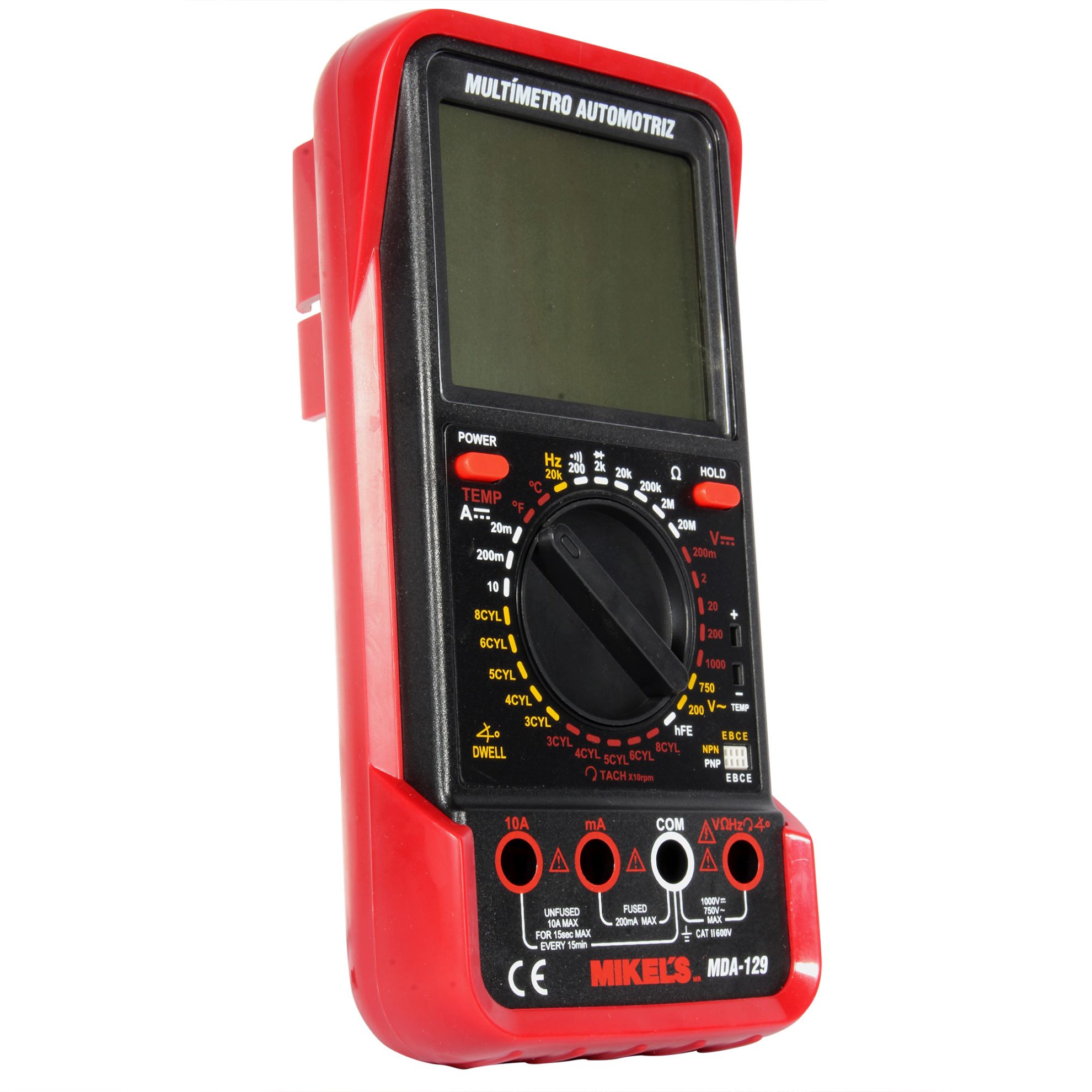Multímetro digital automotriz MDA-129 - Mikels Tools