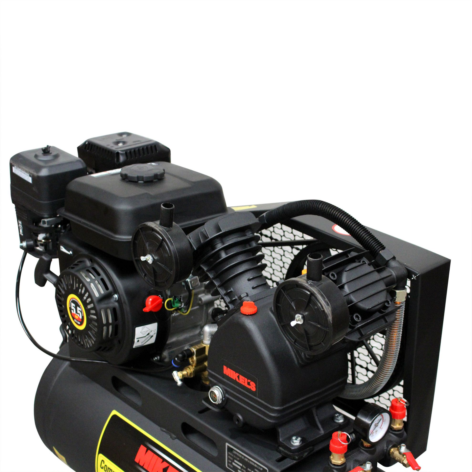 Compresor de aire 5.5 HP Motor a Gasolina (60 lts) CG-5.5HP - Mikels Tools