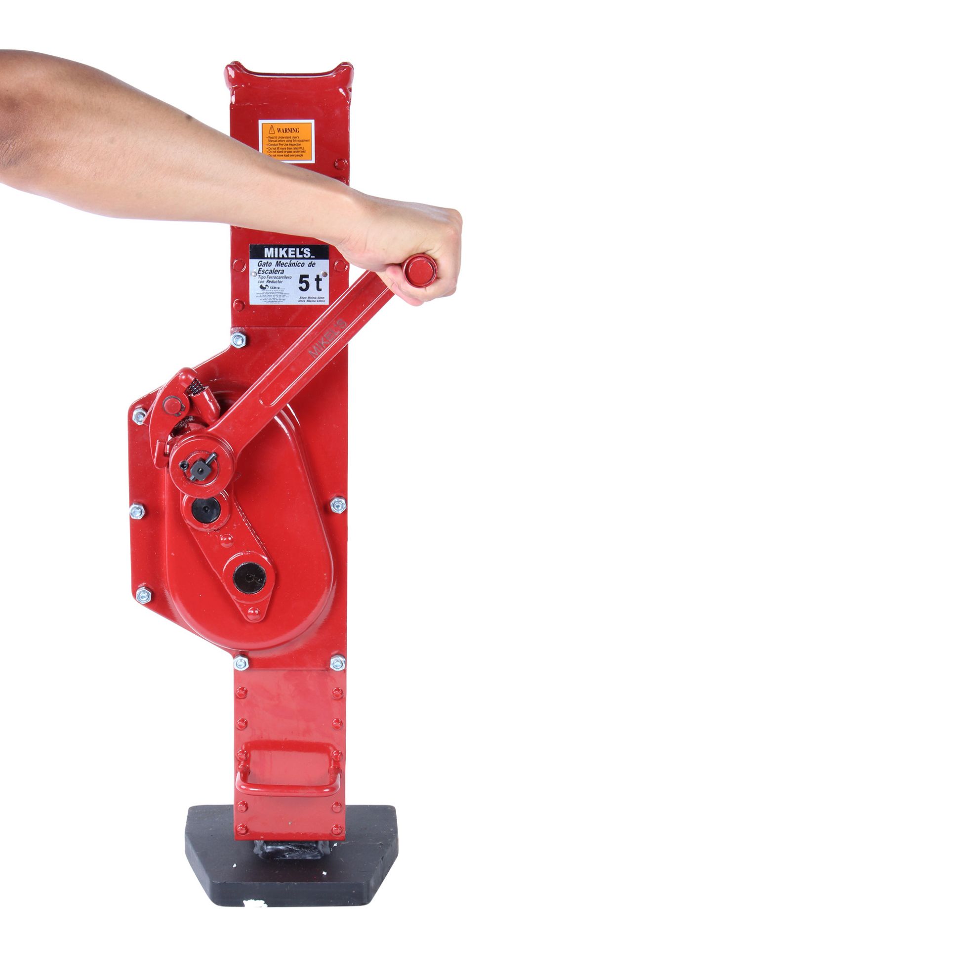 Gato mecánico de escalera (5 ton) GME-5 - Mikels Tools