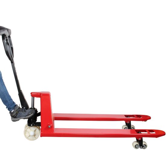 Patín hidráulico transpaleta con ruedas de nylon sistema tándem (2.5 ...