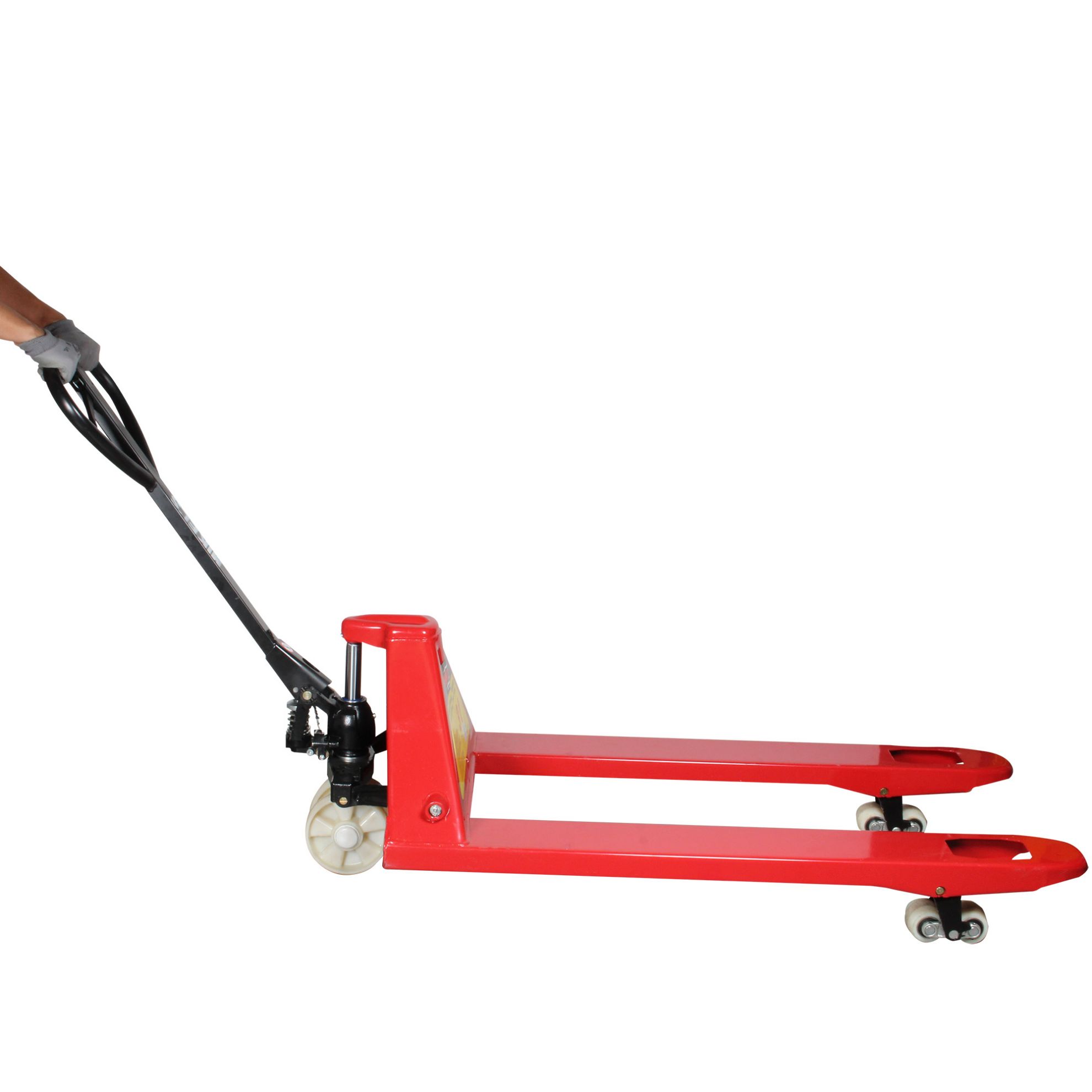 Patín hidráulico transpaleta con ruedas de nylon sistema tándem (3 ton ...