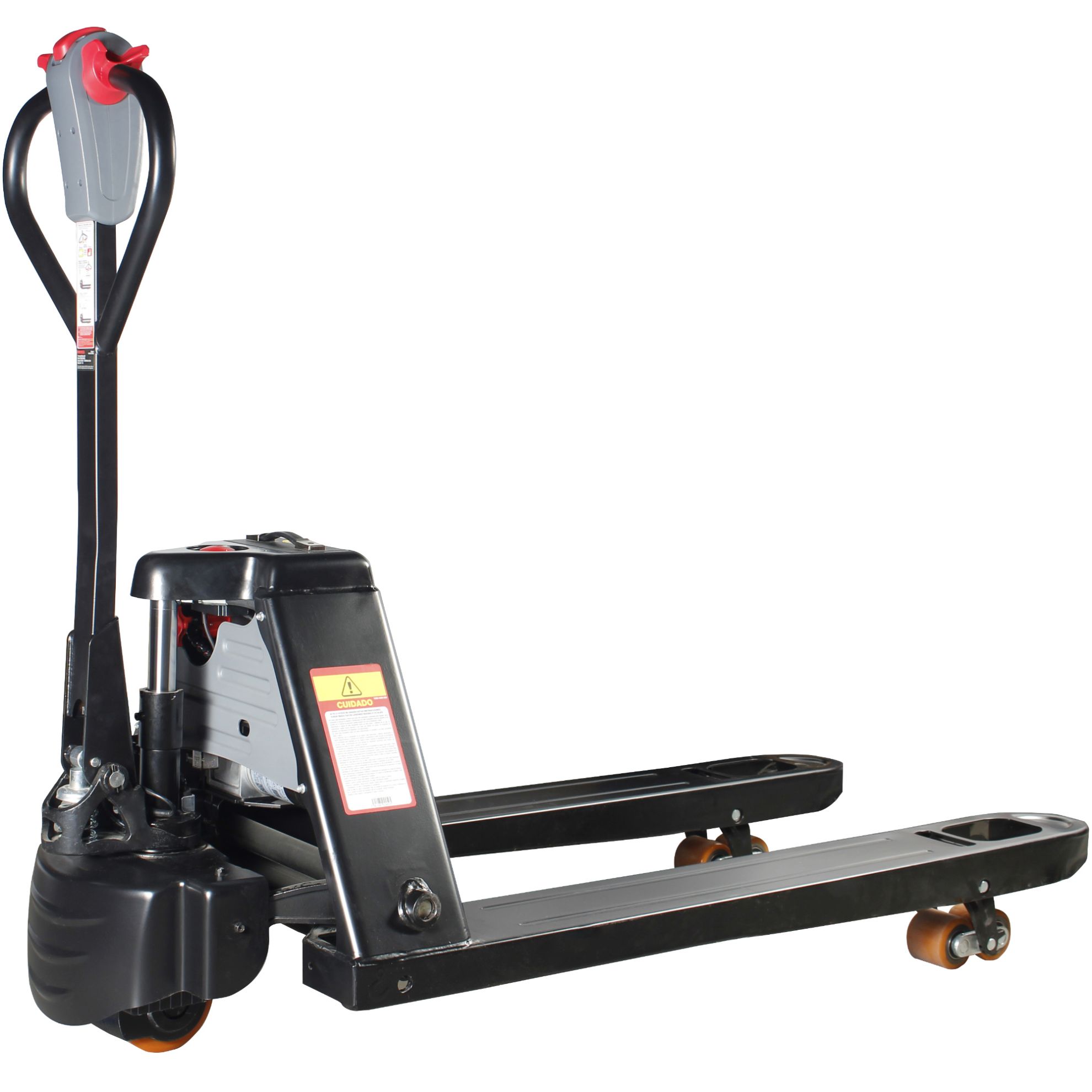 Patín hidráulico transpaleta eléctrica (2 ton / 48 V) TEMK-2000-ECO ...